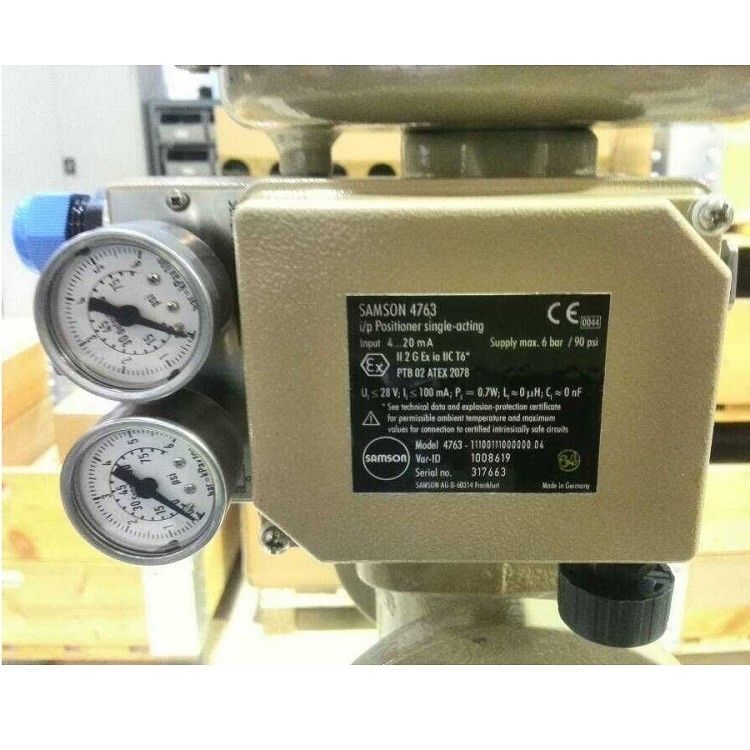 Samson 4763 Electropneumatic Positioner Dengan Bagian Katup Untuk ...