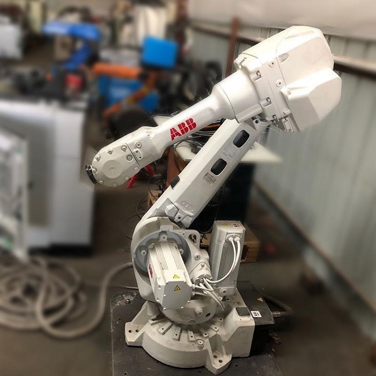 6 Axis Robotic Arm ABB IRB2600-20/1.65 Dengan CNGBS Robot Positioner ...