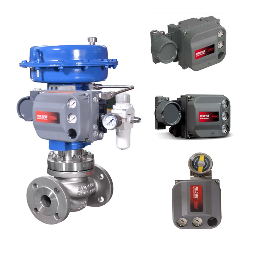 Cina Control Valve Dengan Fisher DVC6200 AD PD HC Valve Positioner ...