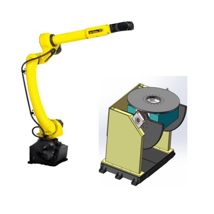 Fanuc M-10iD / 8L Sebagai 6 Axis Robot Arm Untuk Dijual Robot Industri ...