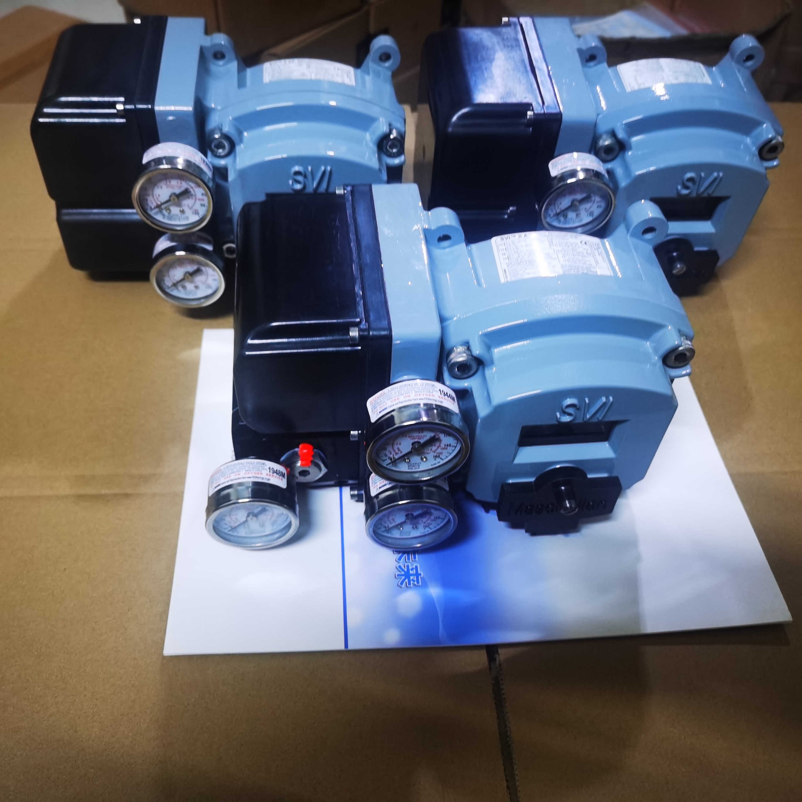 Cina Control Valve Dengan Masoneilan SVI2-21123111 Valve Positioner Dan ...