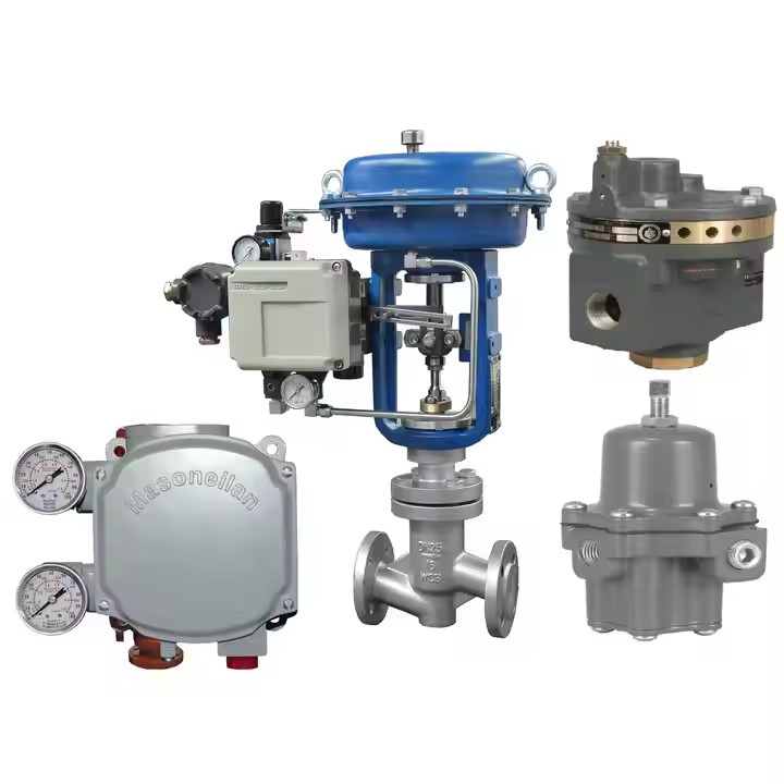 Merek Cina katup kontrol aliran dengan 78-40 regulator filter Dan Neles ...