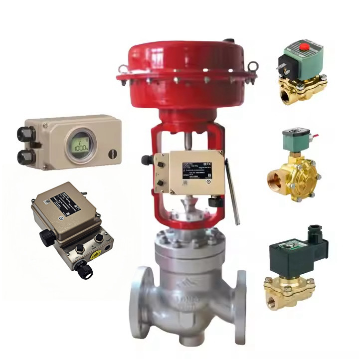 Merek baru Electropneumatic Valve Positioner samson 4763 3730 Dengan ...