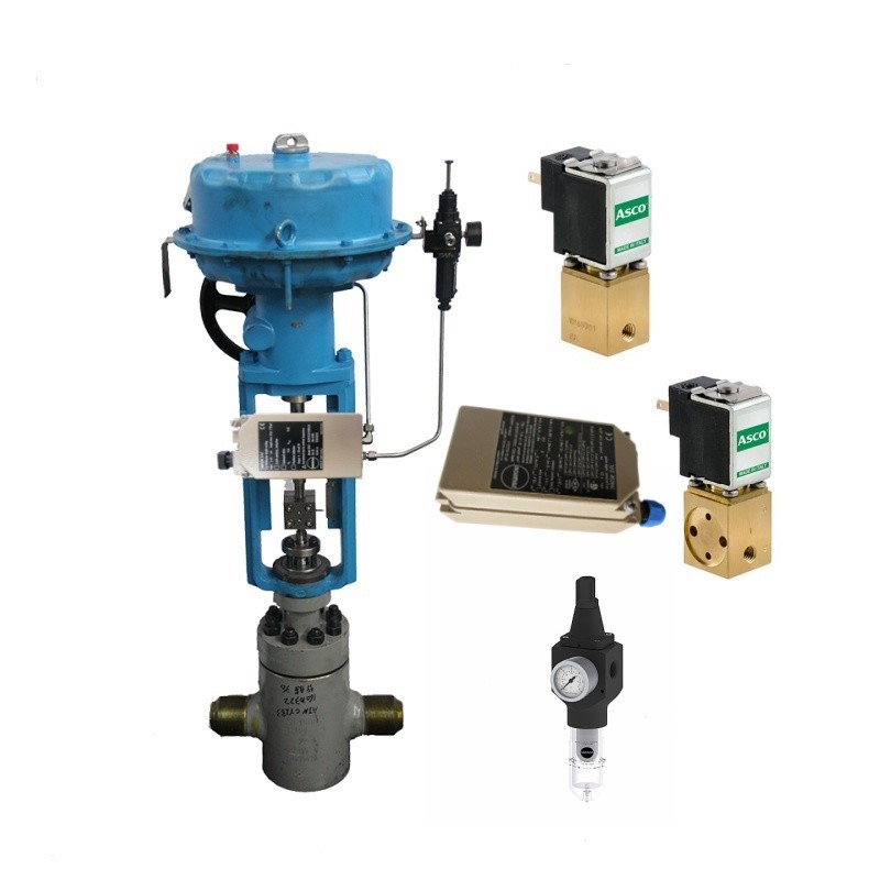 Original Samson 3767 Electropneumatic Valve Positioner Dan Solenoid ...