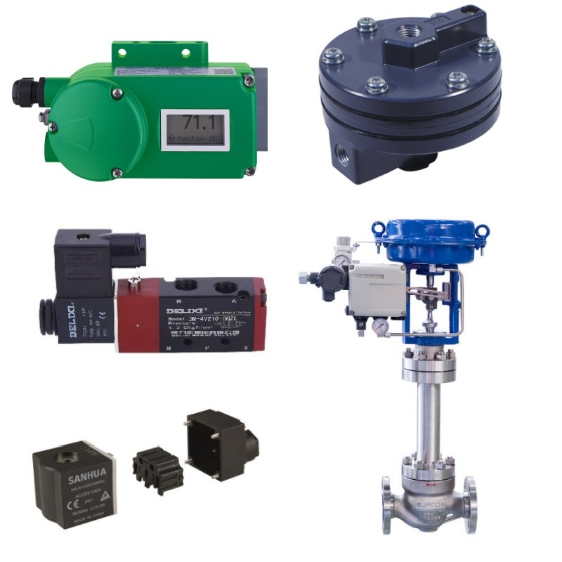 SPIRAX SARCO Control Valve Foxboro SRP981 Valve Positioner ASCO 2/2 Way ...