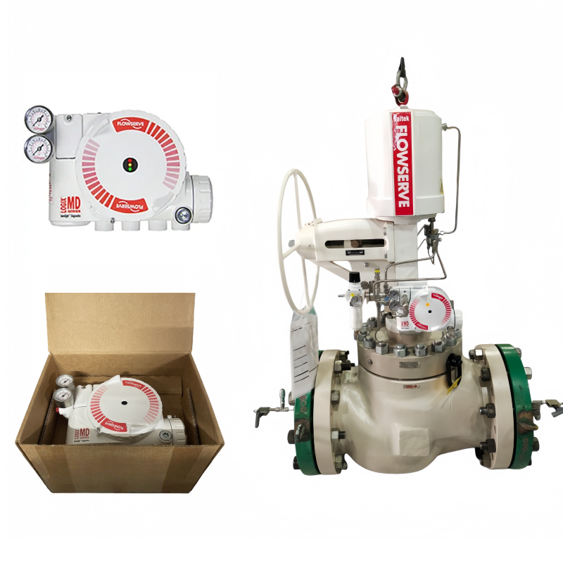 FLOWSERVE MARK ONE Katup Kontrol Sudut Bola Linier untuk Pengaturan ...