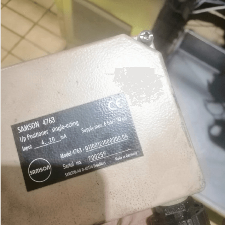 Samson 4763 Electropneumatic Positioner Dengan Bagian Katup Untuk ...